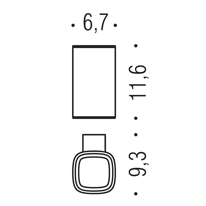 Стакан Colombo Trenta B3002.GM подвесной графит матовый купить в Москве ...
